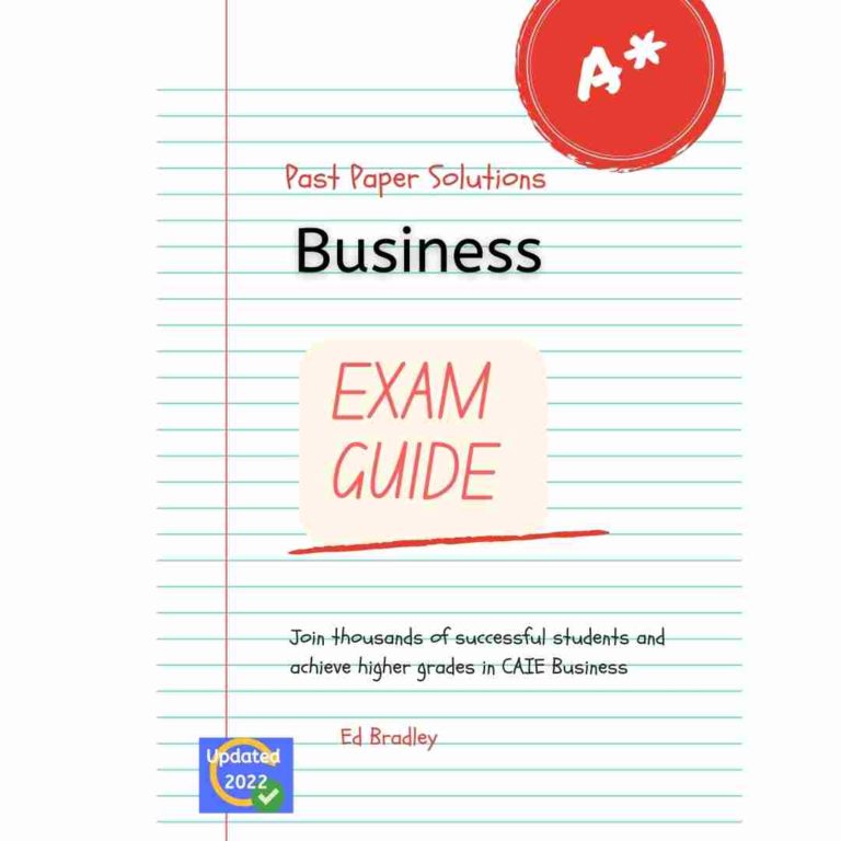 How to answer 12 mark paper 2 IGCSE Business Studies questions (CAIE ...